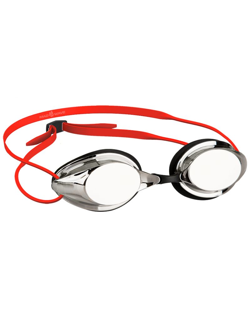 Mad Wave Streamline Mirror Racing Swimming Goggle Red - Your Sports ...